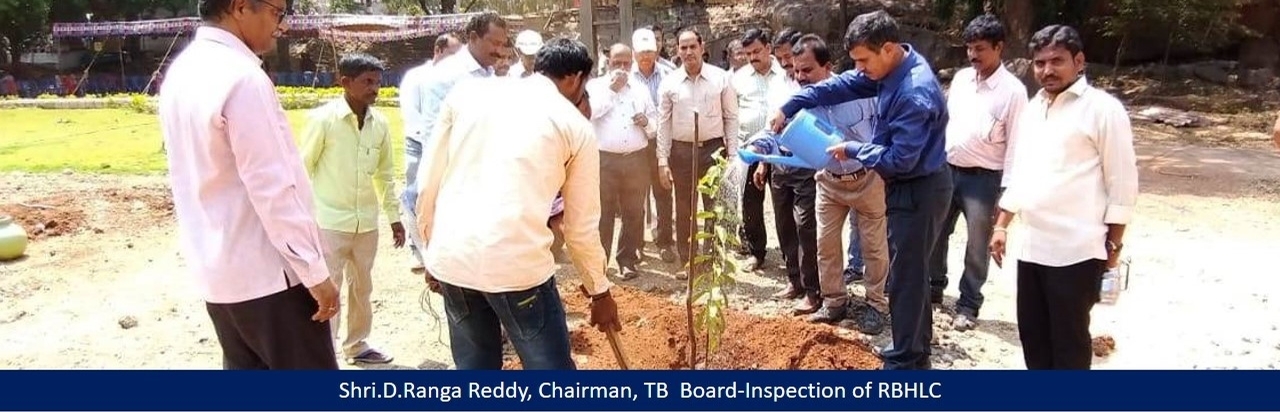 Shri.D.Ranga Reddy, Chairman, TB Board Plantation at Gundalakere ...